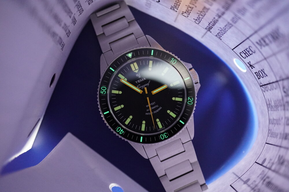 Yema Navygraf Heritage – Beans & Bezels