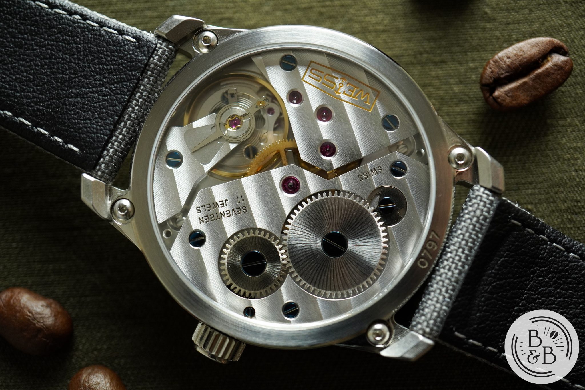 Weiss 42mm Standard Issue Field Watch – Beans & Bezels