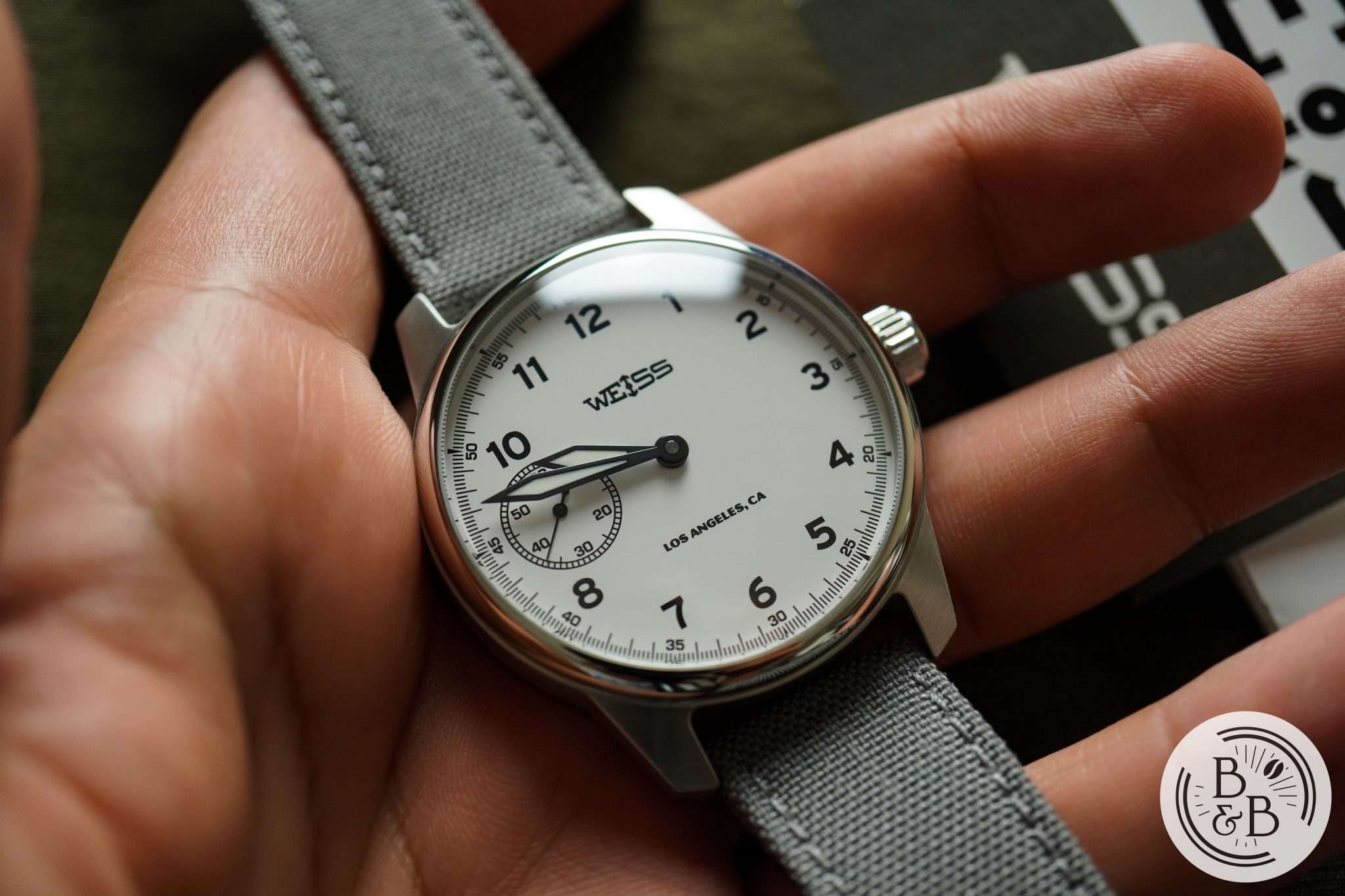 Weiss 42mm Standard Issue Field Watch – Beans & Bezels