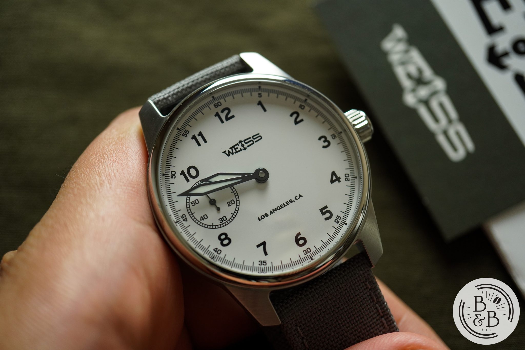 Weiss 42mm Standard Issue Field Watch – Beans & Bezels