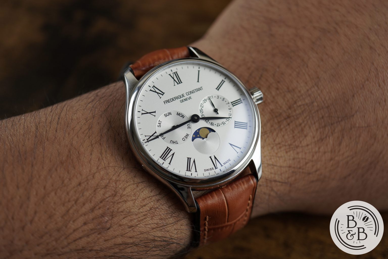 Frederique Constant Classics Moonphase Quartz – Beans & Bezels