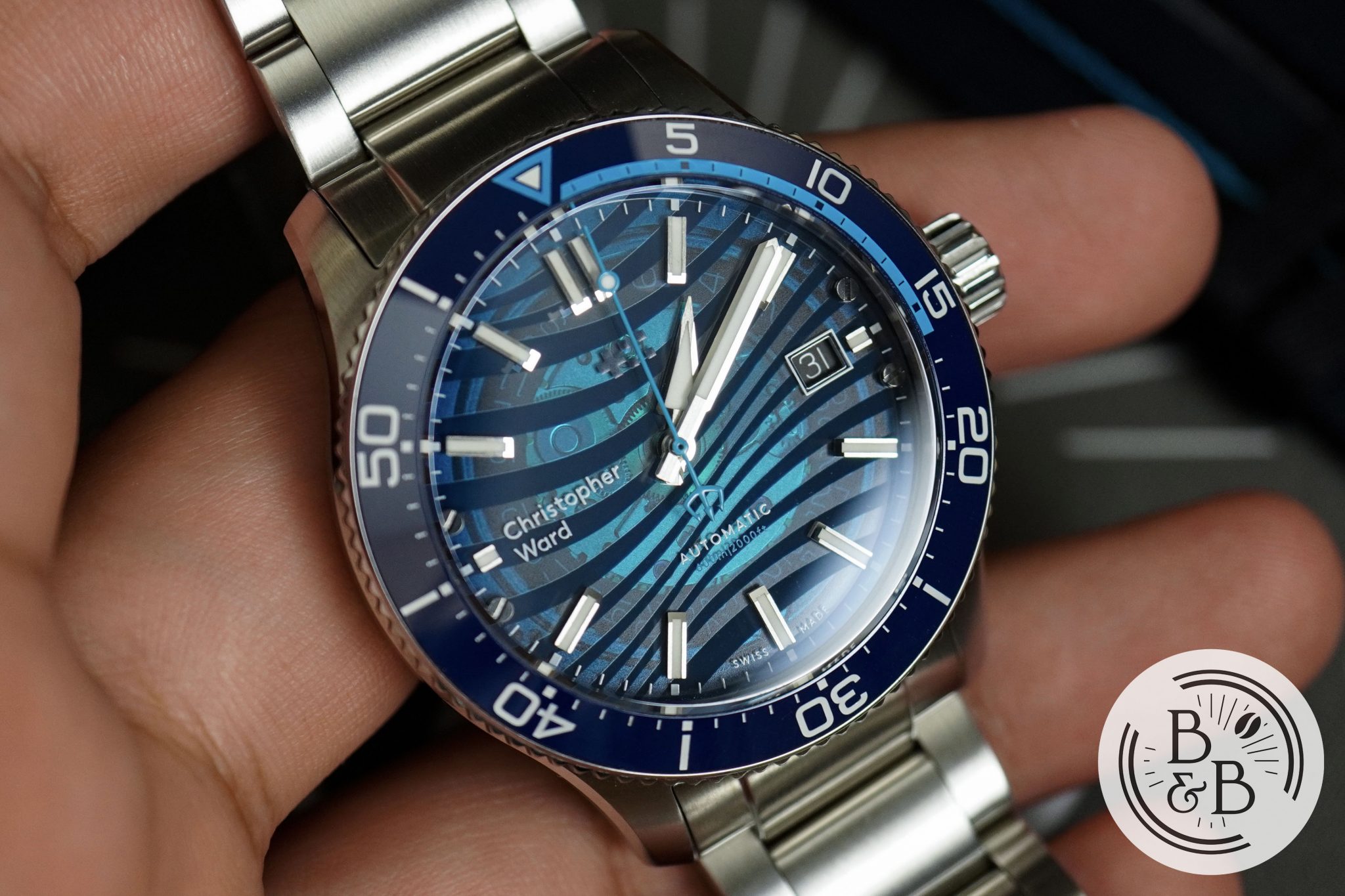 Christopher Ward C60 BLUE – Beans & Bezels