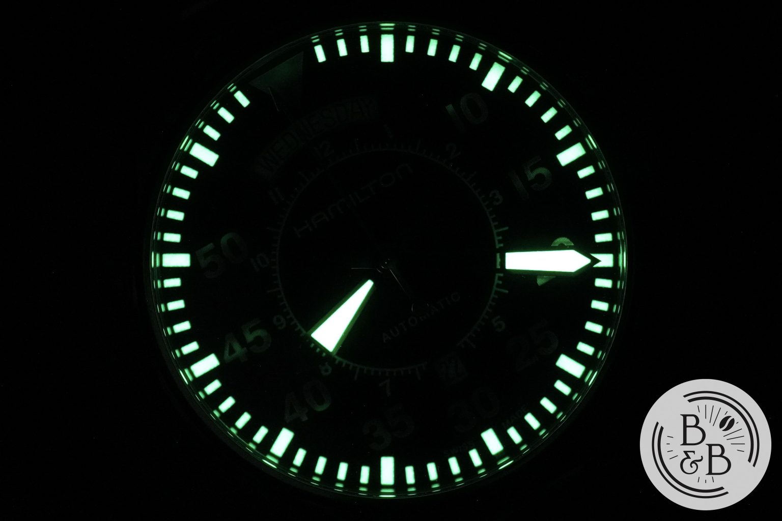 Hamilton “Interstellar” Khaki Aviation Pilot H64615135 – Beans & Bezels