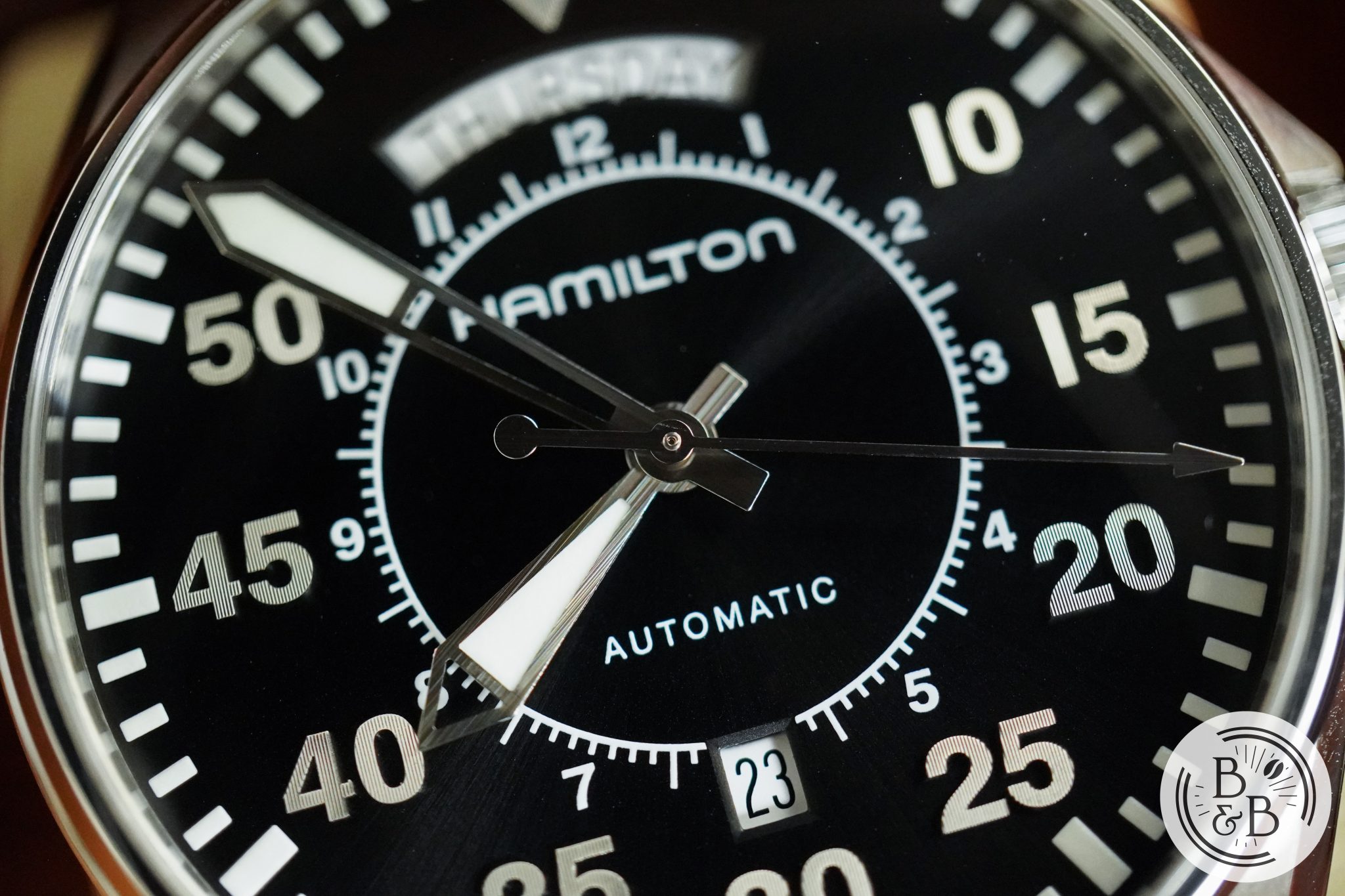 Hamilton “Interstellar” Khaki Aviation Pilot H64615135 – Beans & Bezels