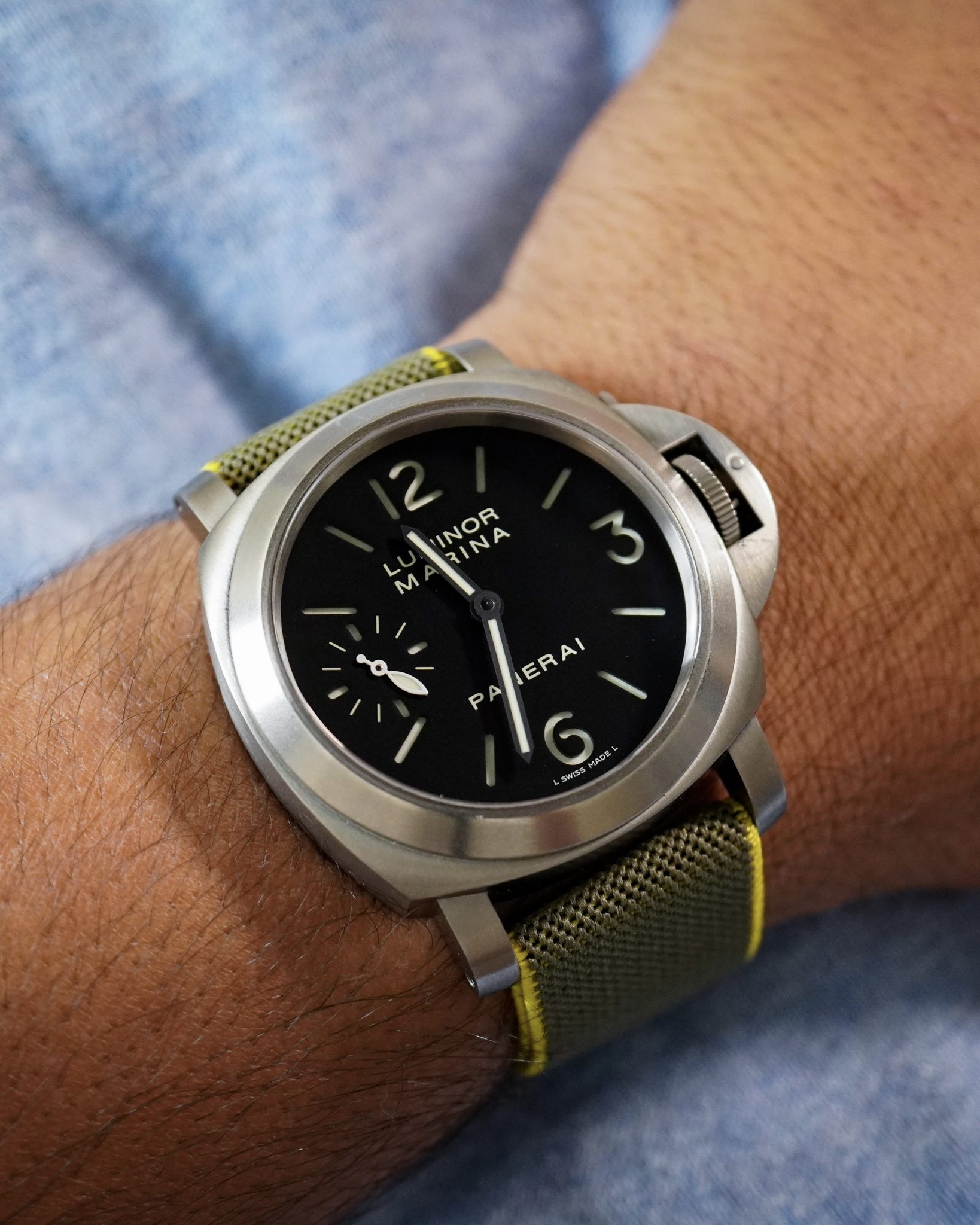Panerai Luminor Marina Titanio PAM 177 – Beans & Bezels