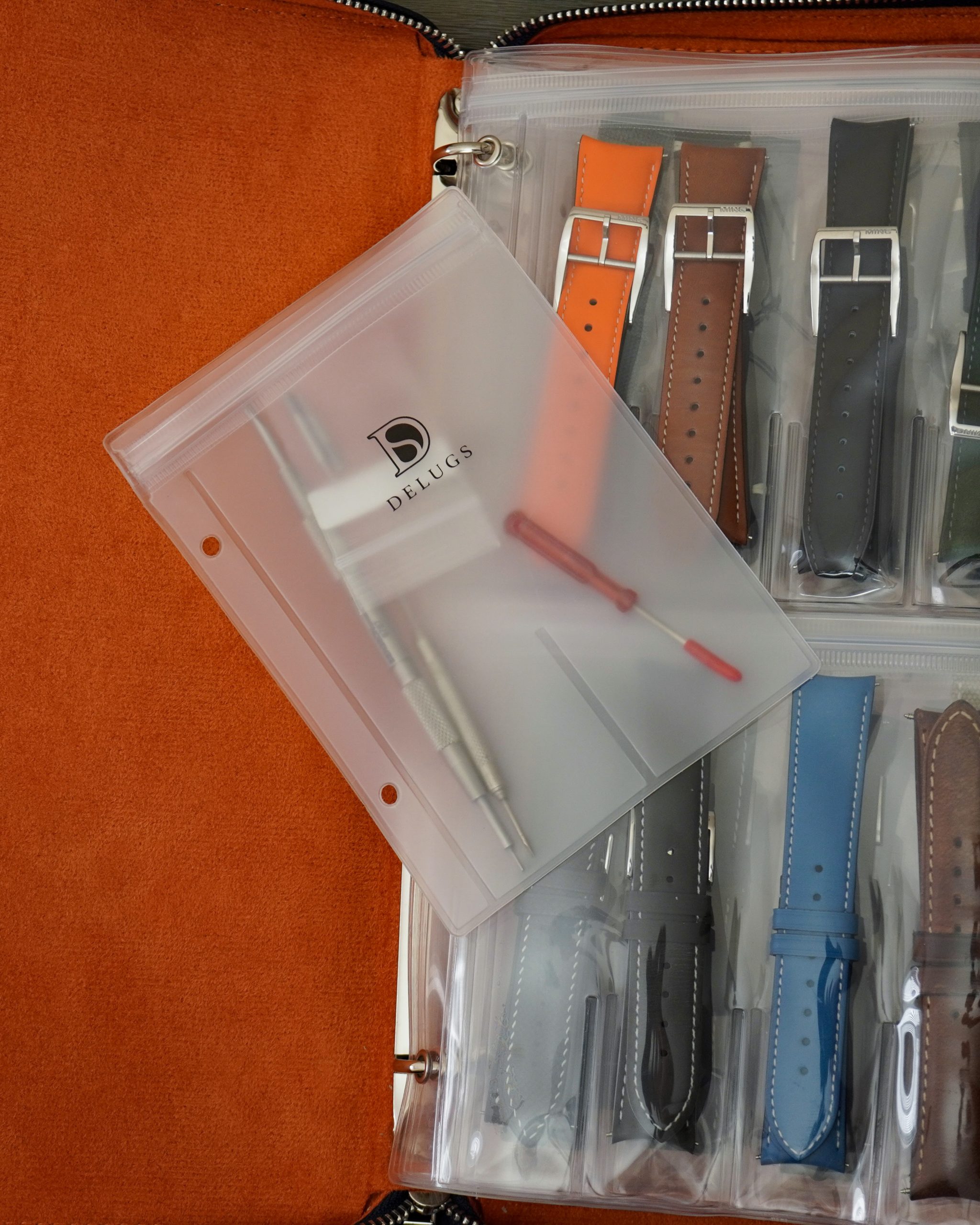 Delugs Strap Folio & Strap Organization – Beans & Bezels