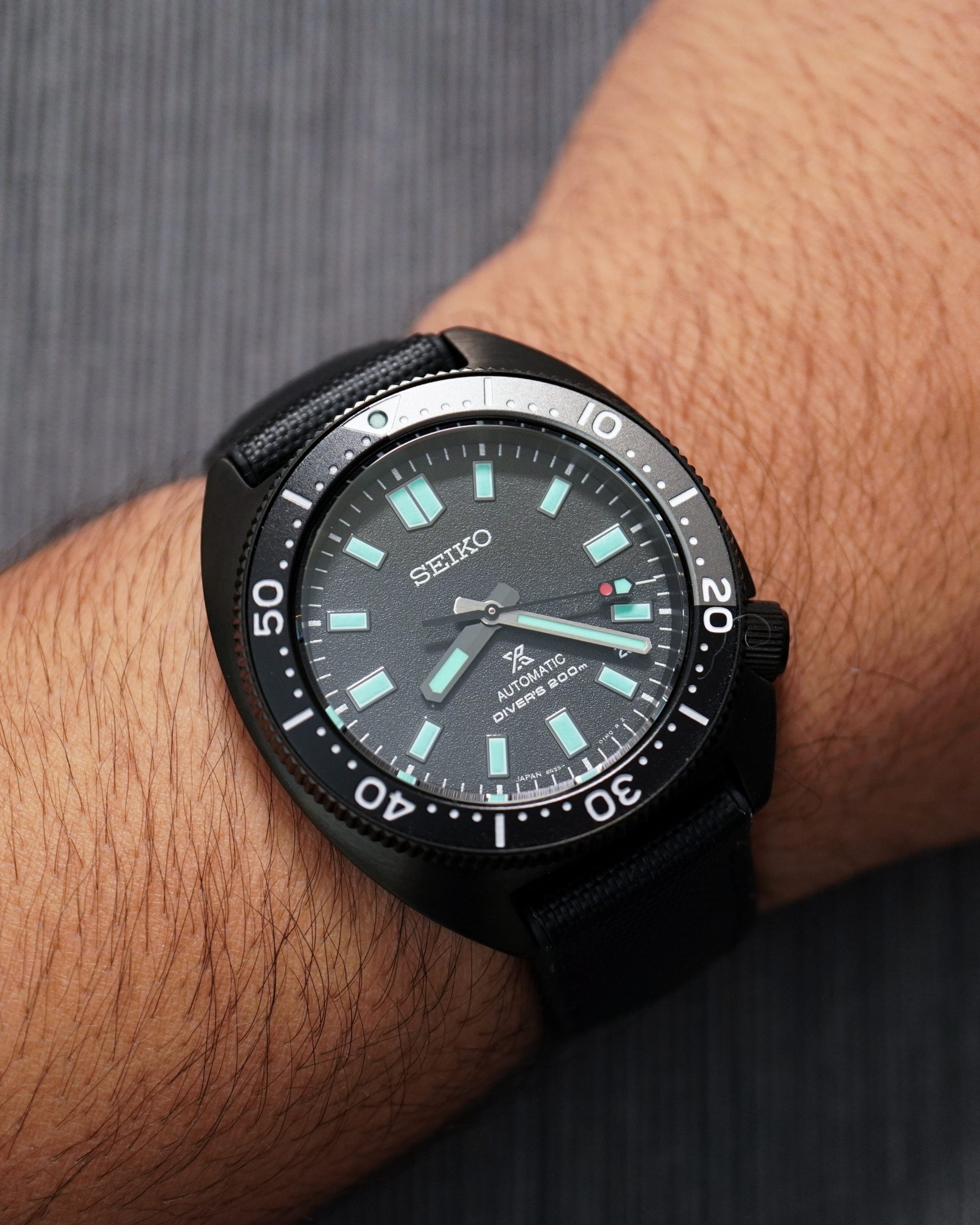 Seiko ‘Black Series’ SPB335J1 Slim Turtle – Beans & Bezels