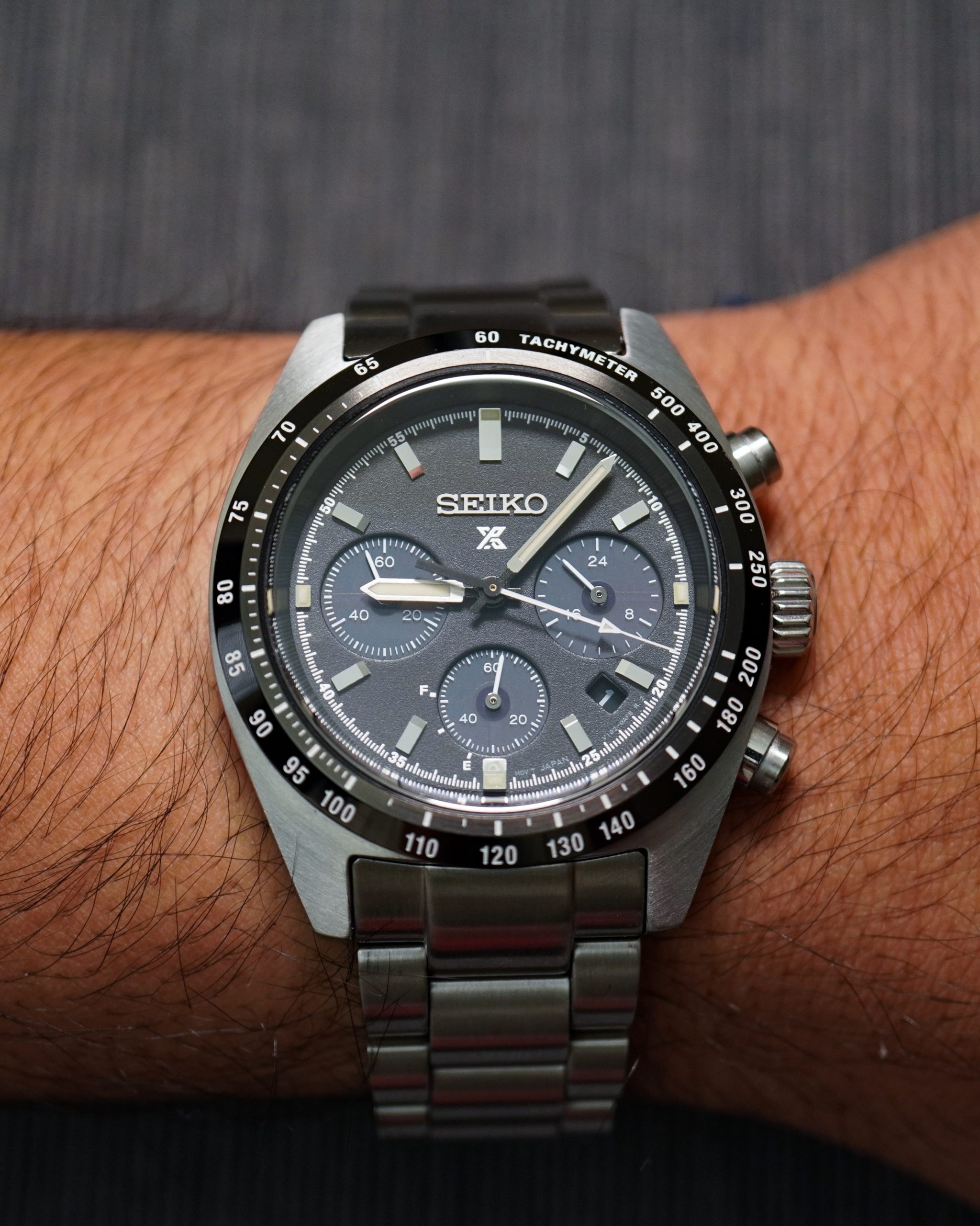 Seiko Speedtimer SSC819 Solar Chronograph – Beans & Bezels