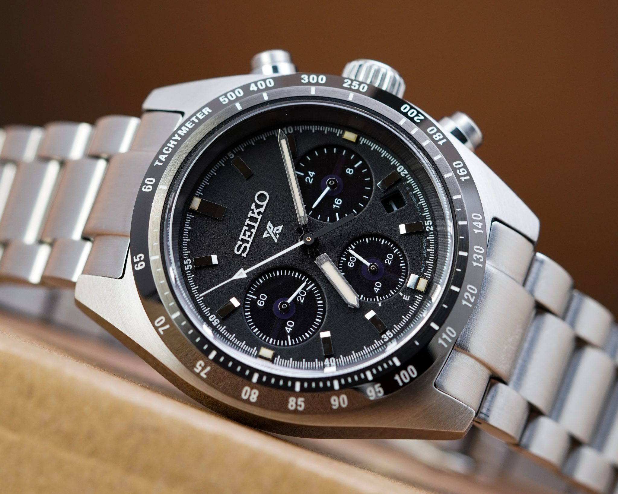 Seiko Speedtimer SSC819 Solar Chronograph – Beans & Bezels