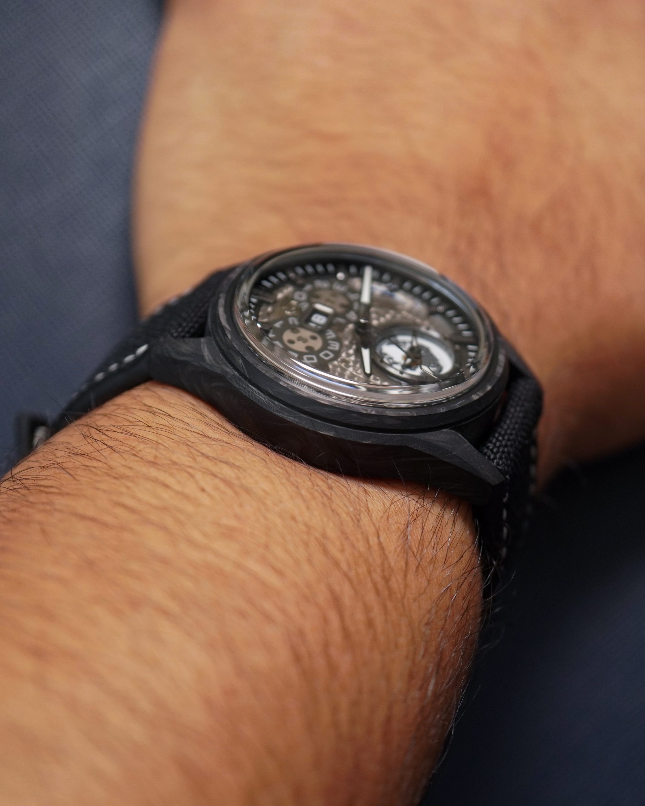 Zelos Spearfish Dualtime Carbon ‘Moonscape’ – Beans & Bezels