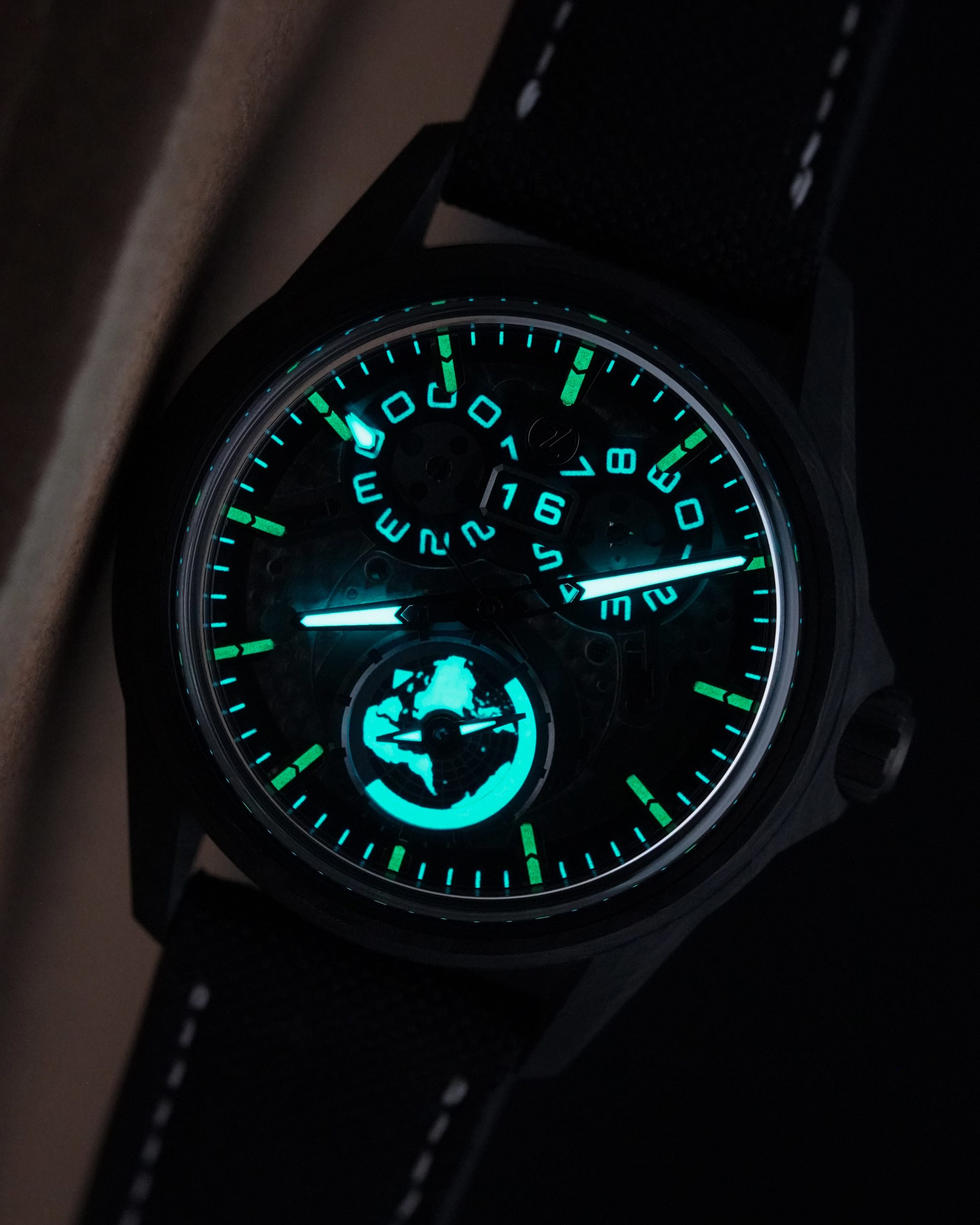 Zelos Spearfish Dualtime Carbon ‘Moonscape’ – Beans & Bezels