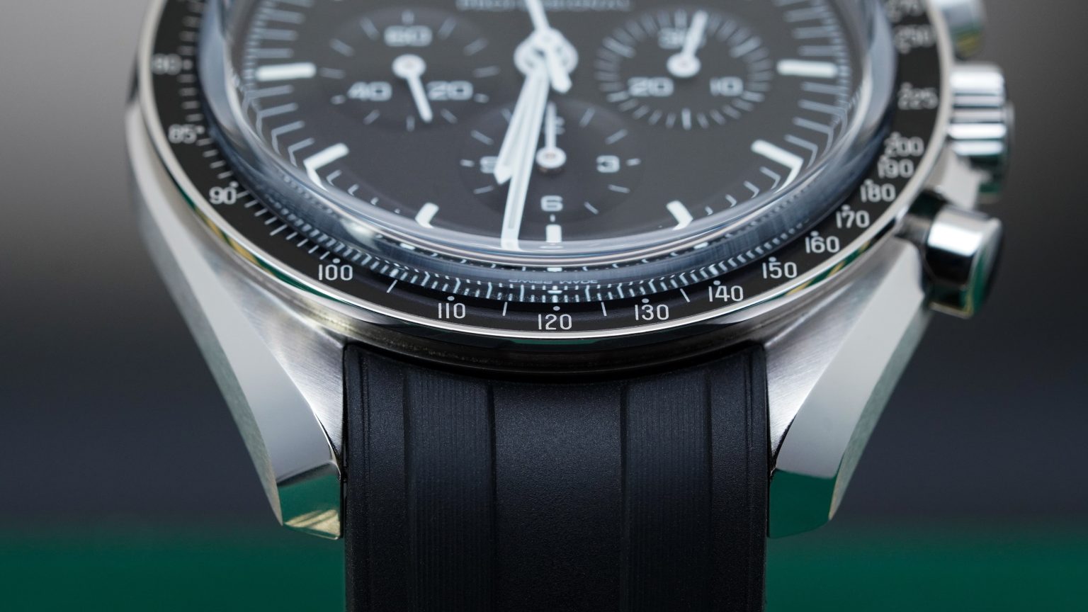 Omega Speedmaster Professional & Delugs CTS Rubber Strap – Beans & Bezels