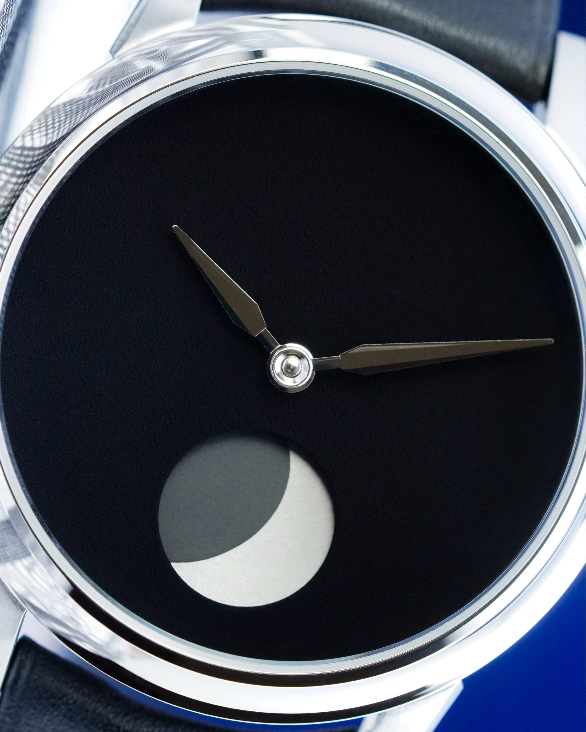 Selten M1 Moonphase – Musou Black & Mother of Pearl Guilloche – Beans ...
